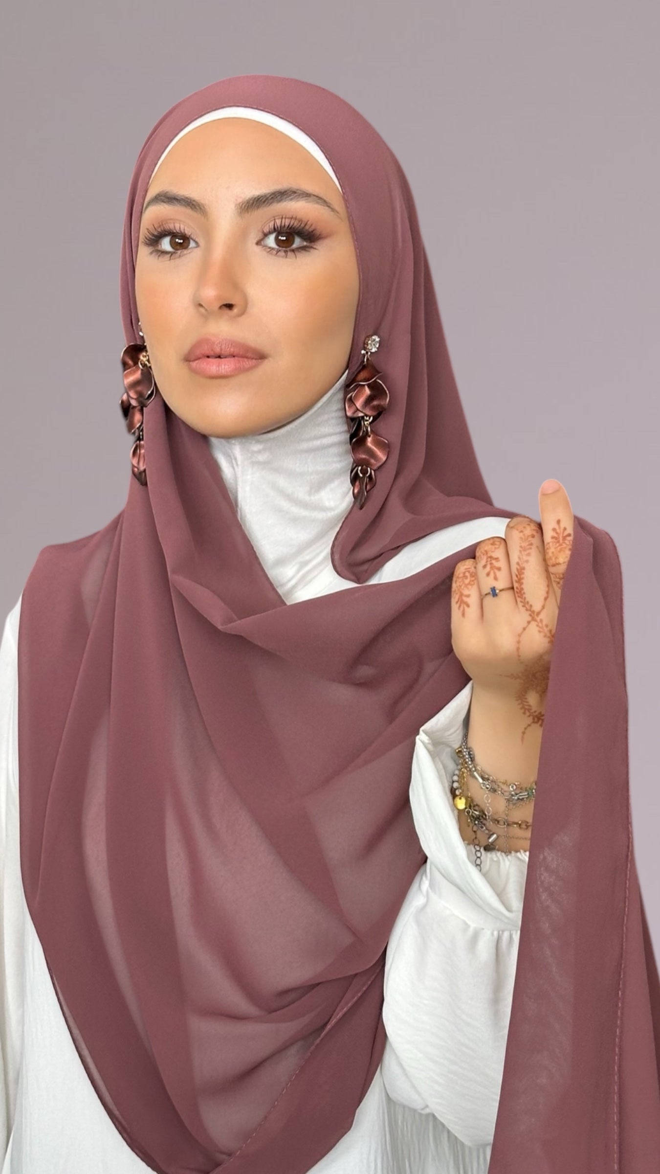 Veil Muslim Woman Chiffon Crepe – Hijab Paradise